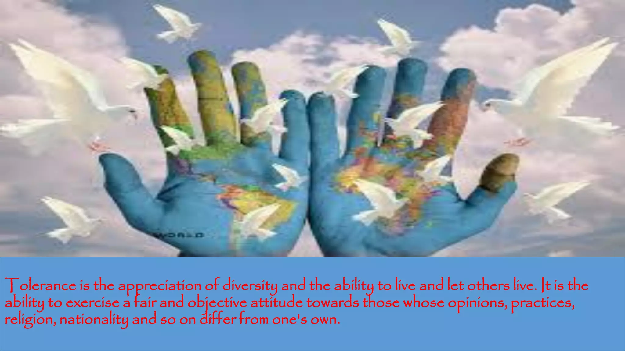 Tolerance, Types of Discrimination and Human Rights | PPT