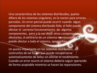 Tolerancia A Fallos | PPT