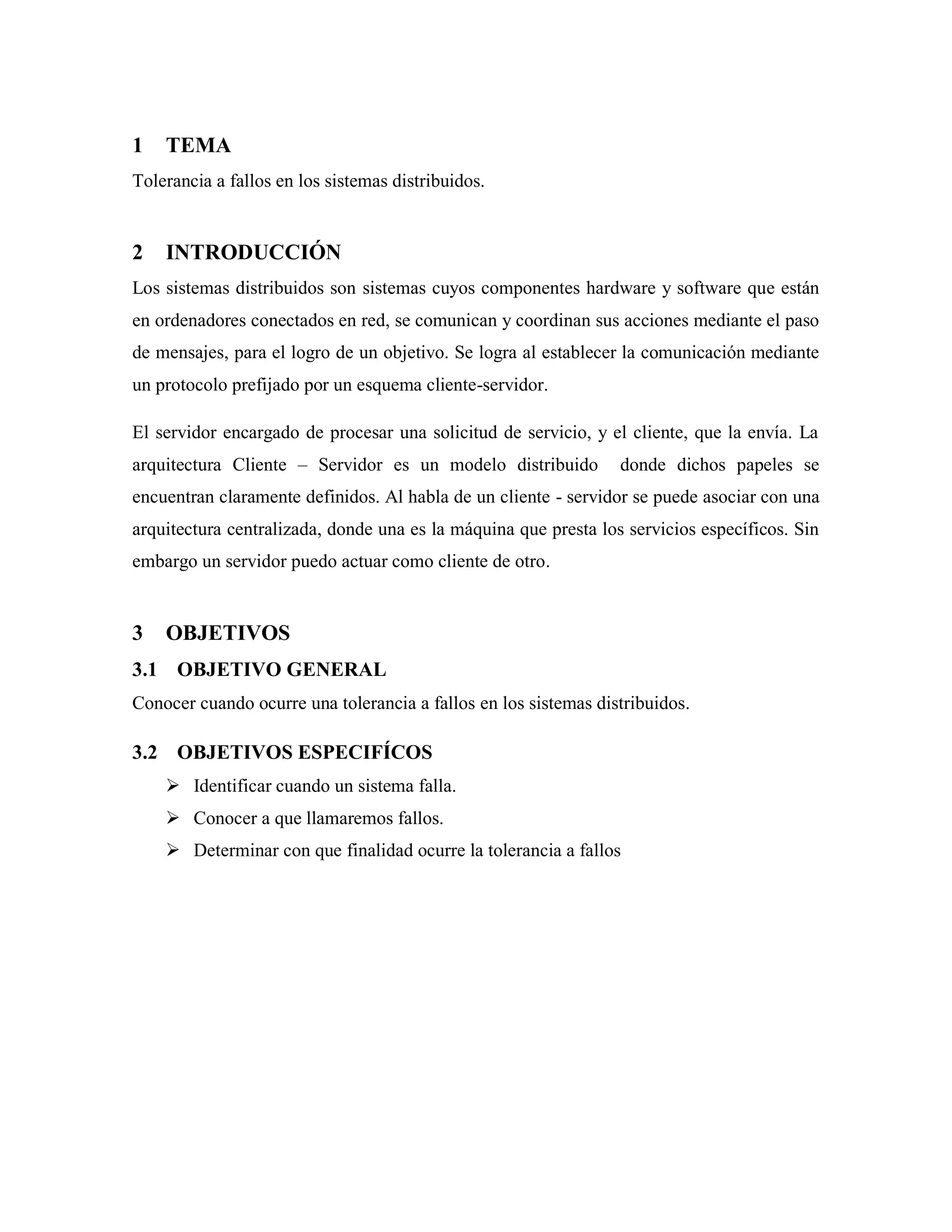 Tolerancia a fallos | PDF