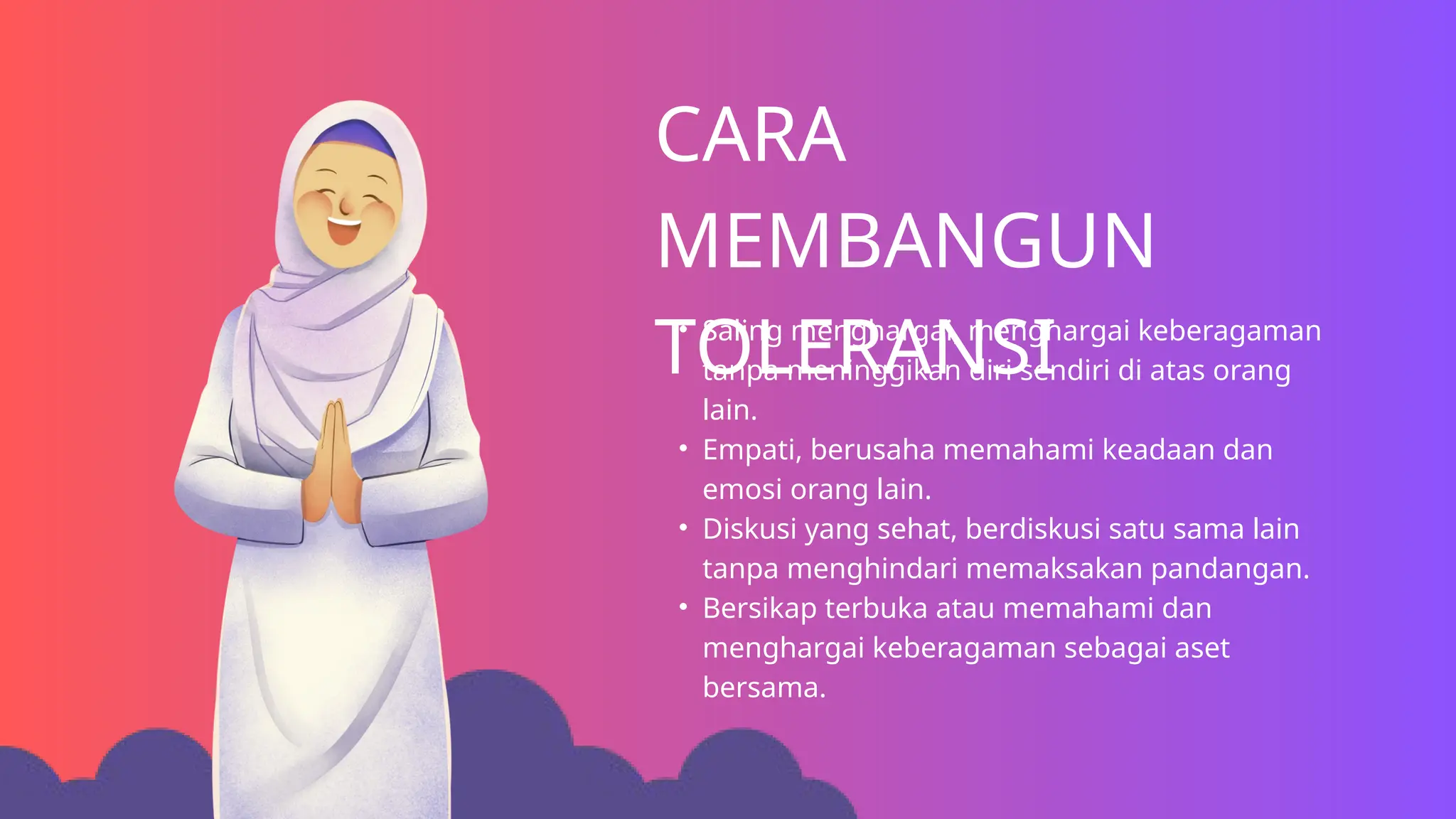 Toleransi antar umat beragama dalam kehidupan bermasyarakat..pptx
