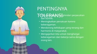Toleransi antar umat beragama dalam kehidupan bermasyarakat..pptx