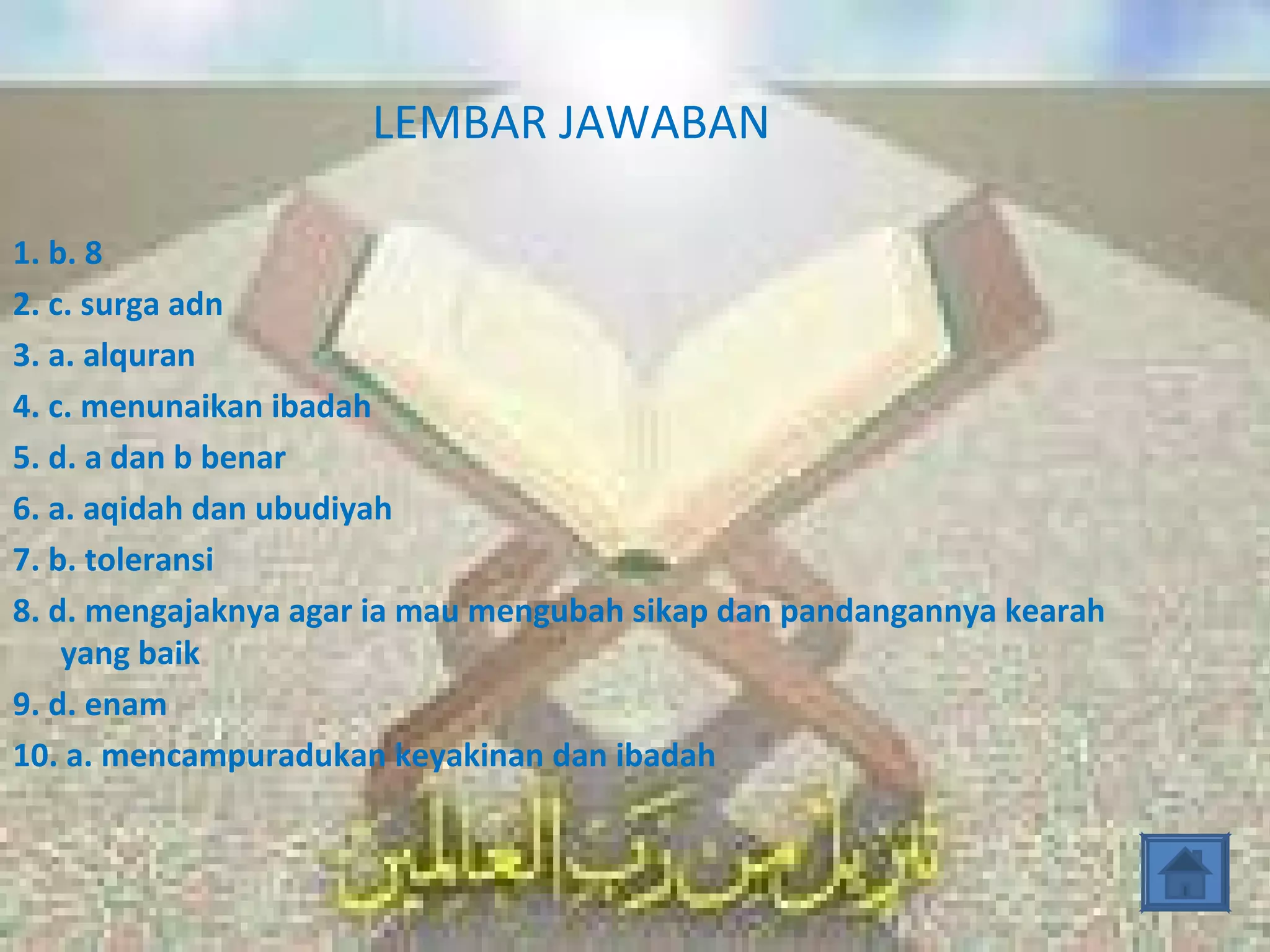 Toleransi Dalam Kehidupan Sehari Hari Ppt 