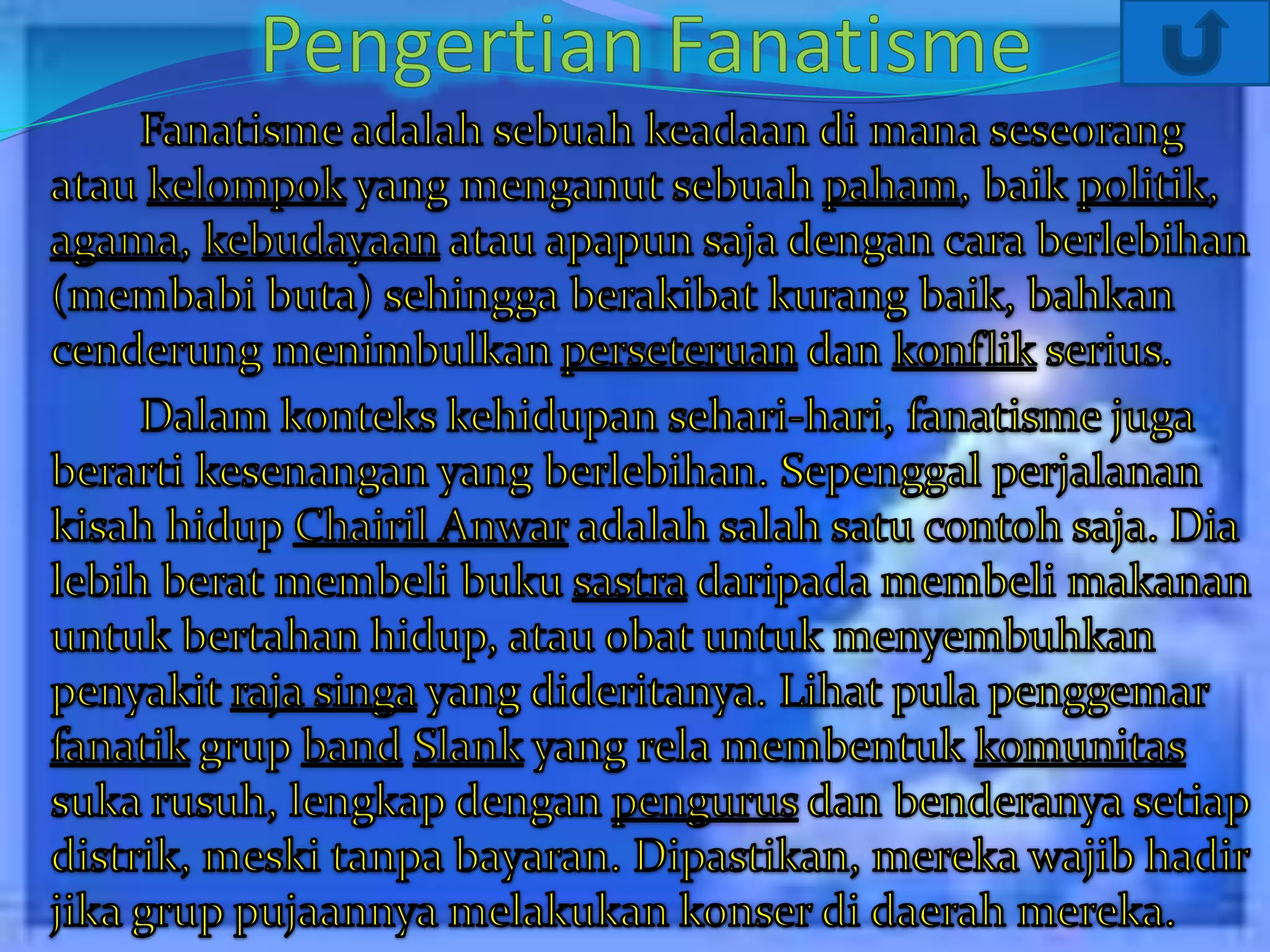 Toleransi dan fanatisme | PPTX