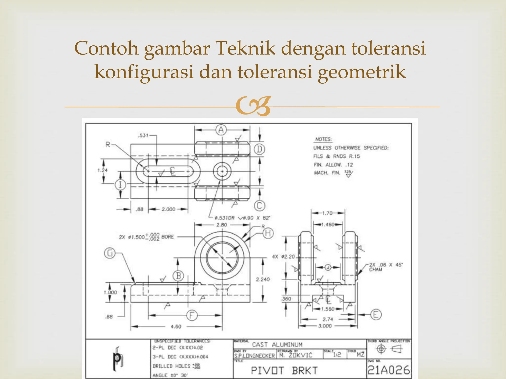 TOLERANSI KONFIGURASI KEKASARAN PERMUKAAN | PPTX