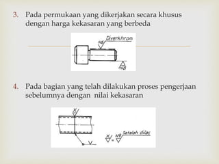 TOLERANSI KONFIGURASI KEKASARAN PERMUKAAN | PPTX