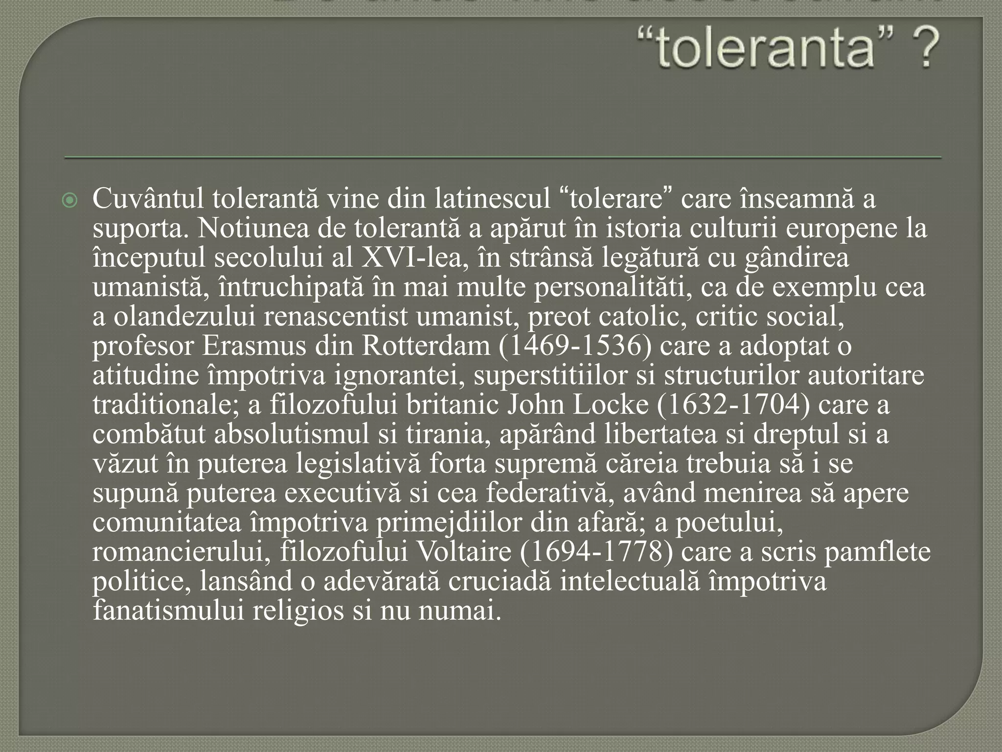 Toleranta(3) | PPTX