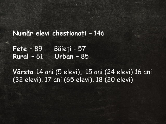 Toleranta sau discriminare -chestionar 2017 | PPT