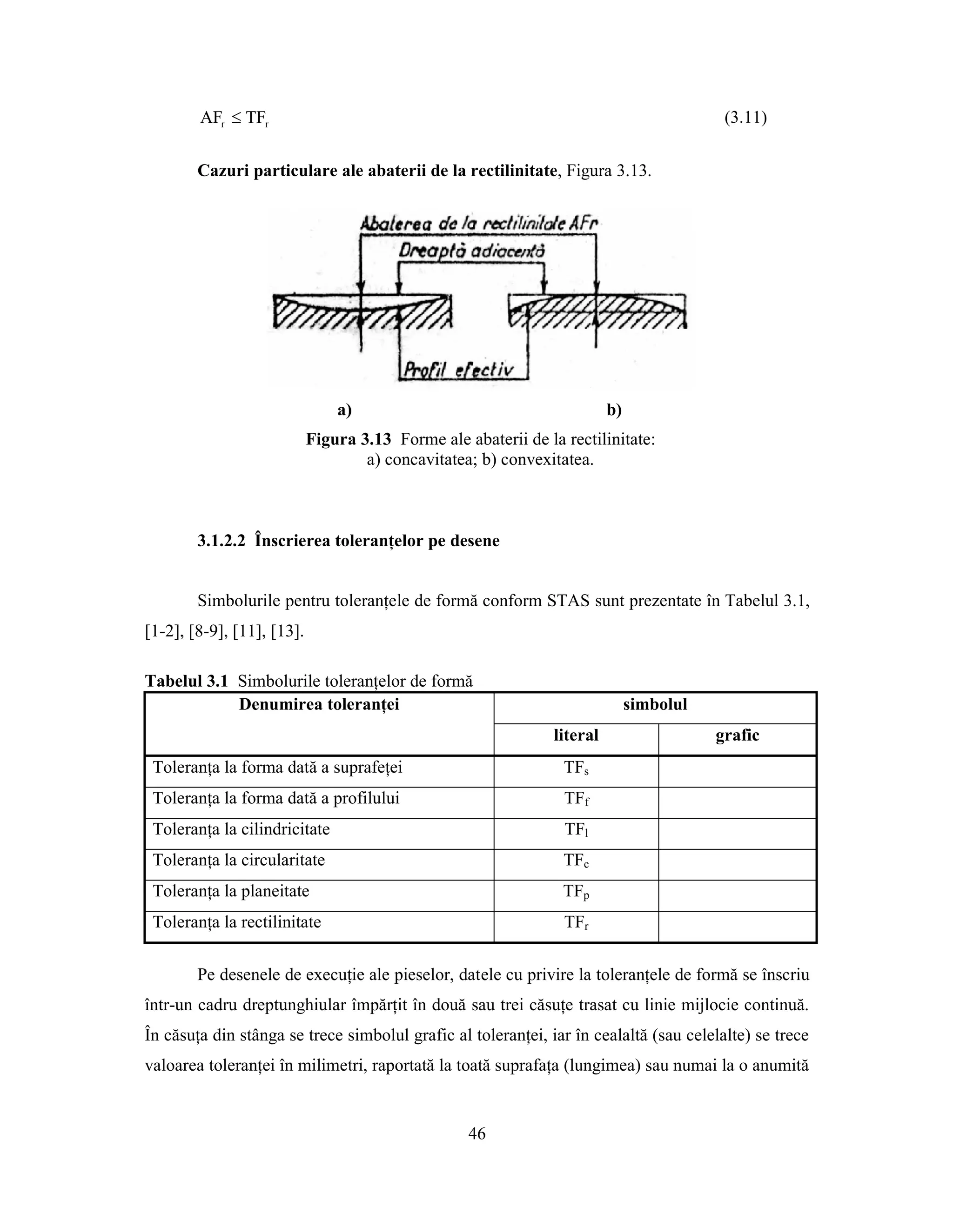 Tolerante si control dimensional curs alexandru potorac | PDF