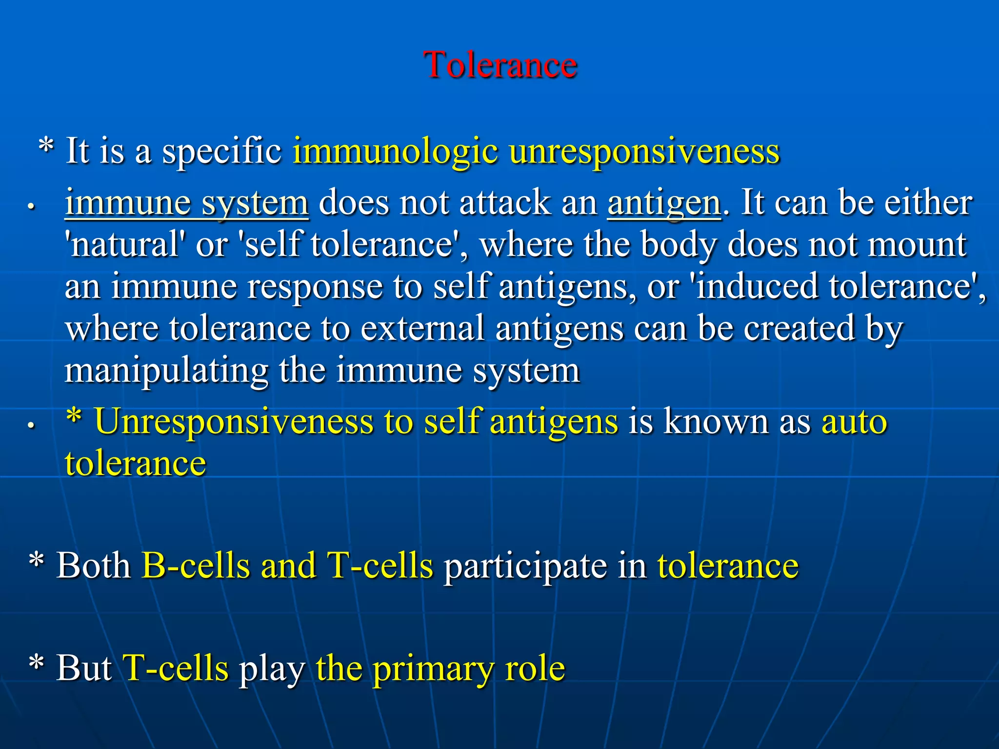 Tolerence and autoimmun diseases.pptx