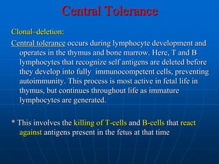 Tolerence and autoimmun diseases.pptx