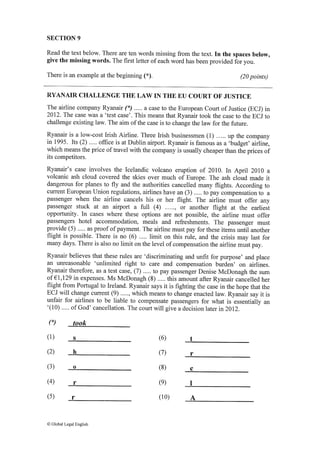 TOLES шалгалтын жишээ тест | PDF