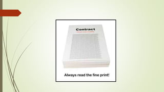 Contract Law. Wording of Contracts. | PPTX | Law