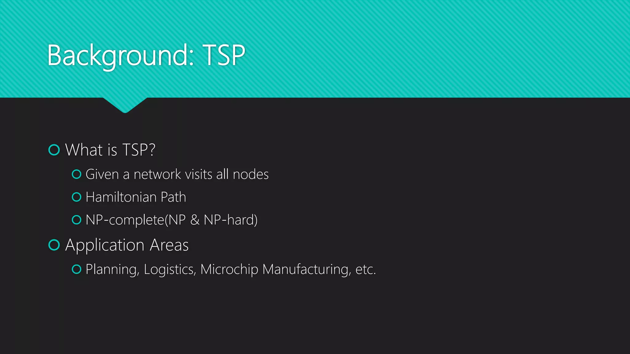 Using Hopfield Networks for Solving TSP | PPTX
