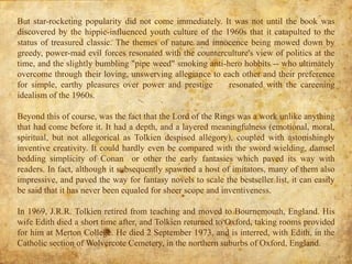 J. R. R. Tolkien | PPTX