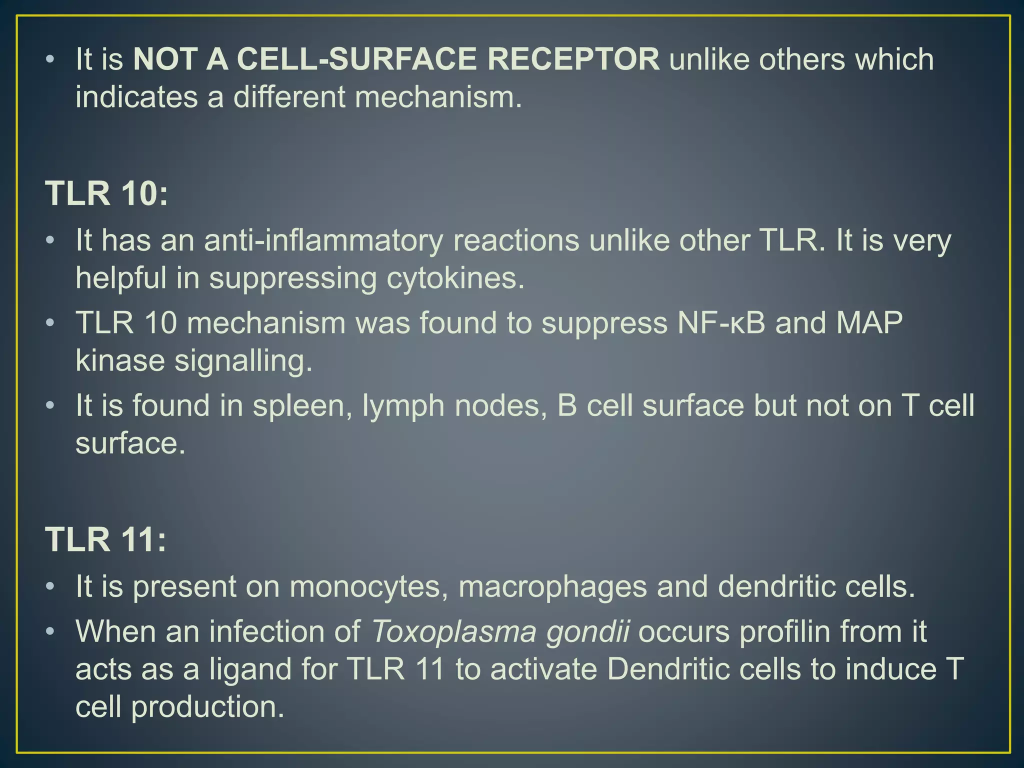 Toll-like receptors | PPTX