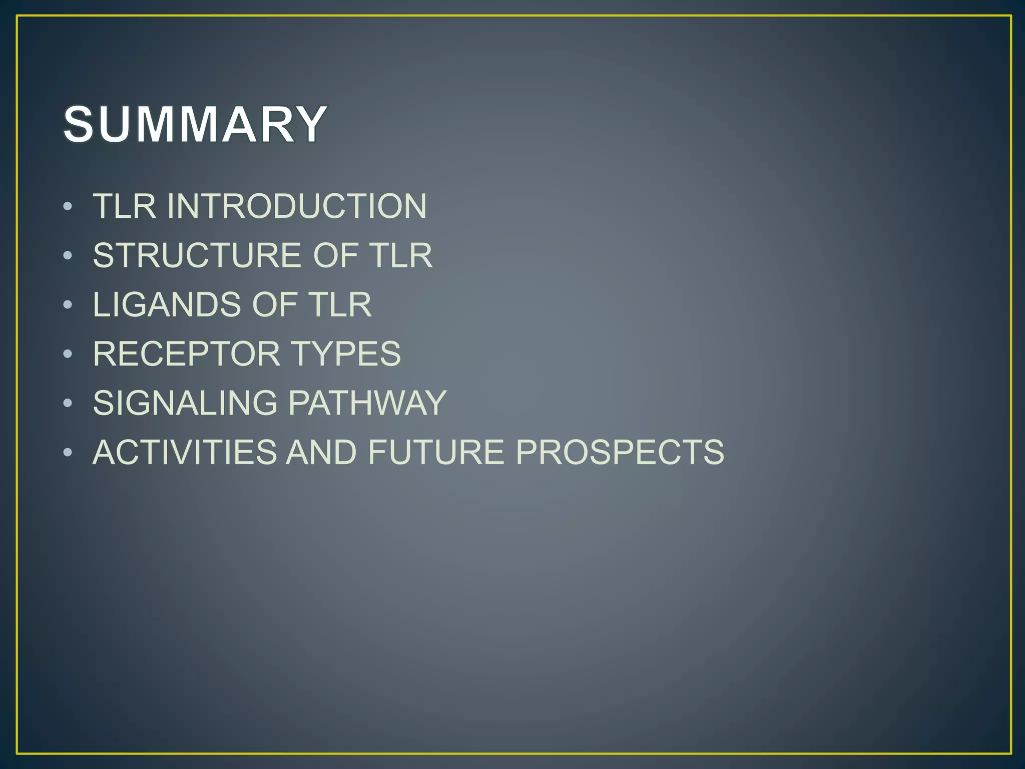 Toll-like receptors | PPTX