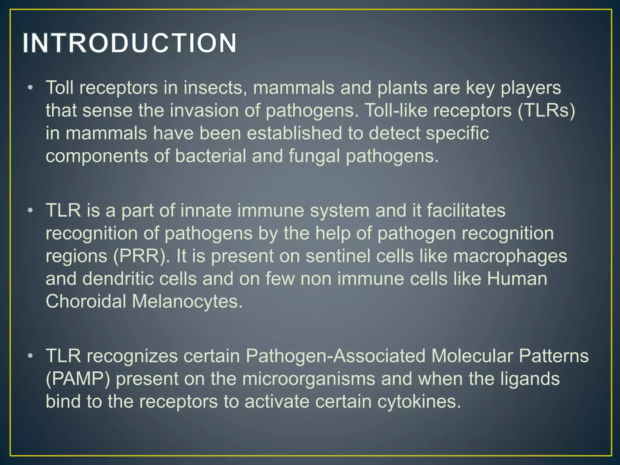 Toll-like receptors | PPTX