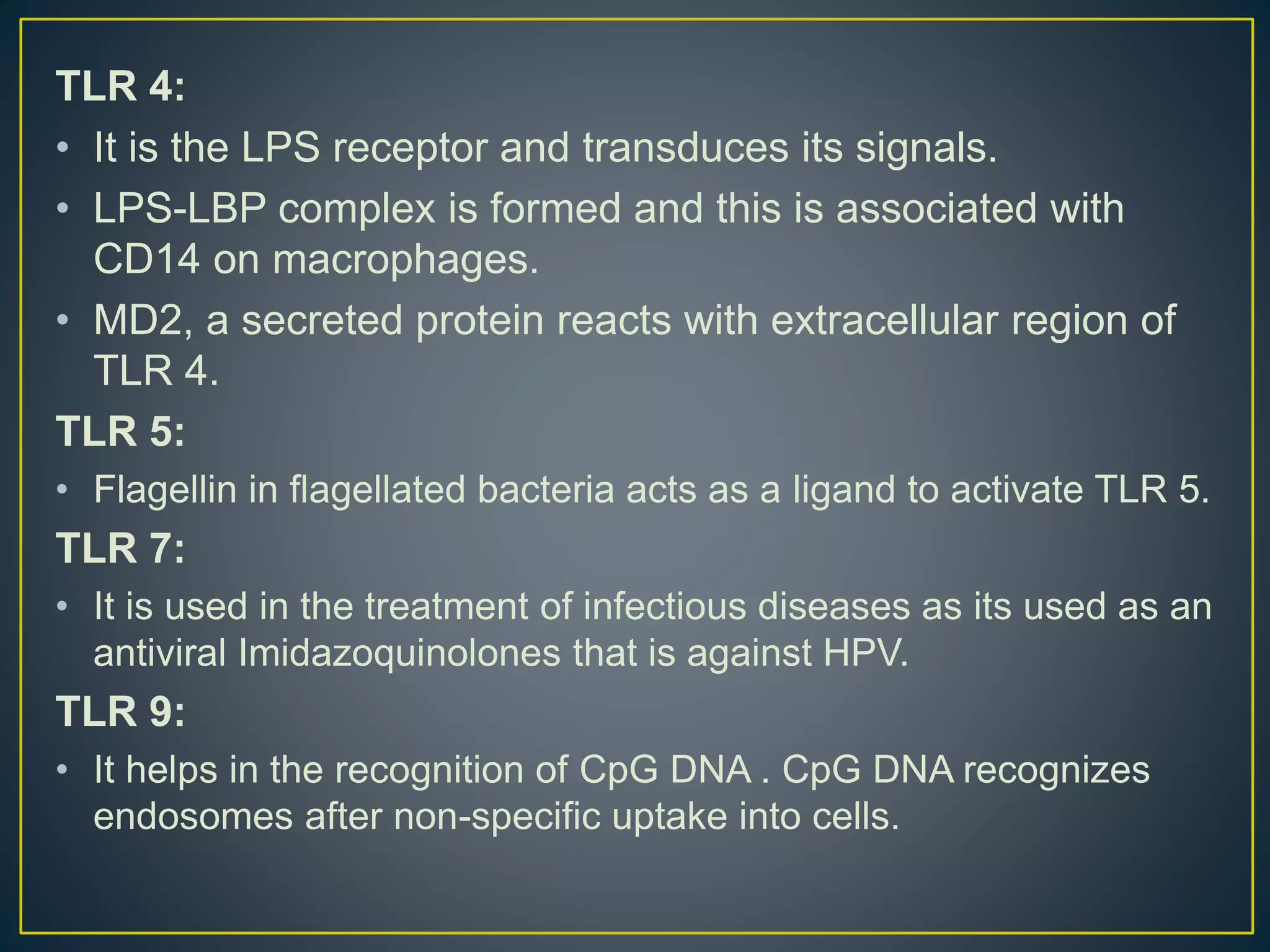 Toll-like receptors | PPTX