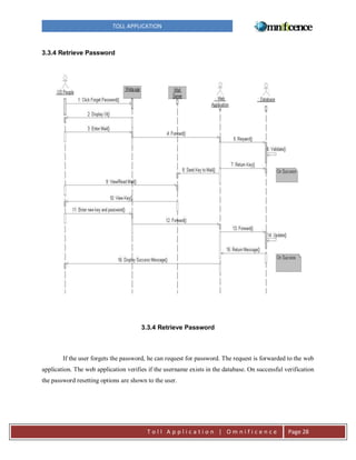 Toll application - .NET and Android - SRS | PDF