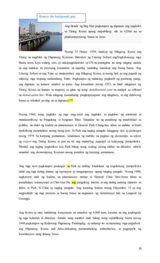 Ang Pananaliksik sa Bansang North Korea | DOCX