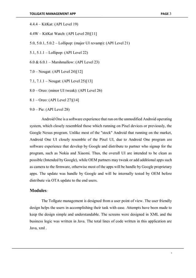 Tollgate management system project report..pdf