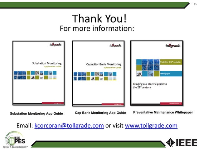 Tollgrade LightHouse Asset Management Techniques Using Smart Grid ...