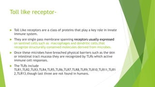 Toll like receptor and MHC | PPTX | Genetics | Science