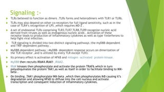 Toll like receptor and MHC | PPTX | Genetics | Science