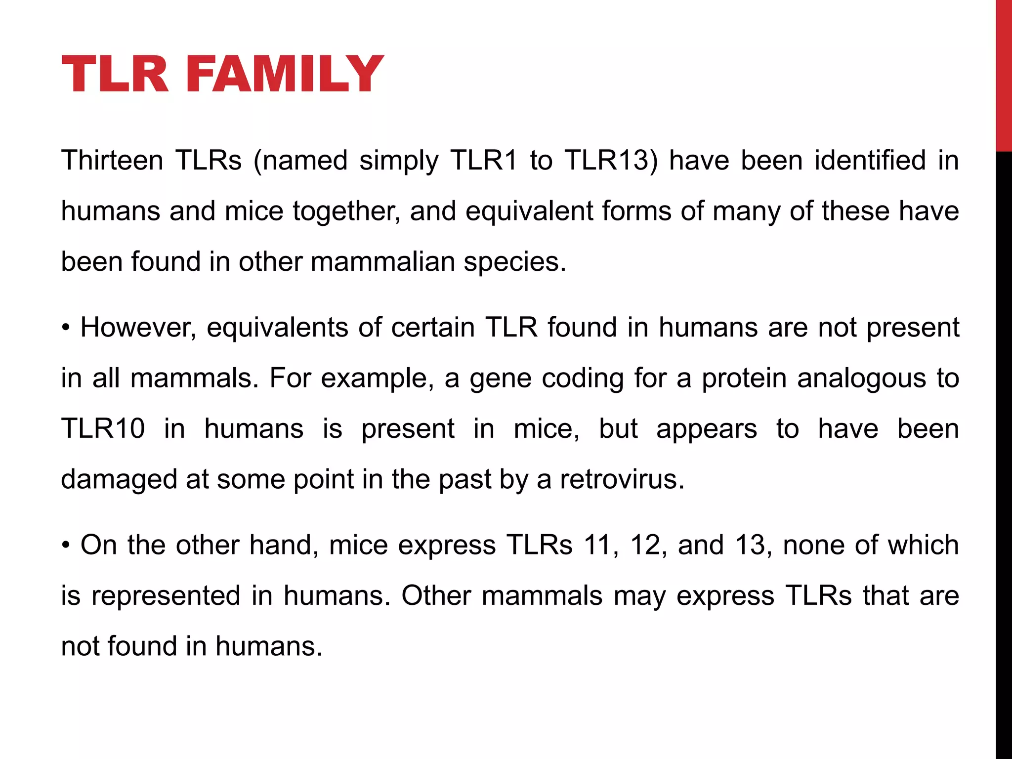 Toll like receptors in periodontology | PPTX