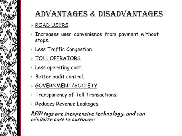 Toll plaza ppt | PPTX | Computing | Technology & Computing