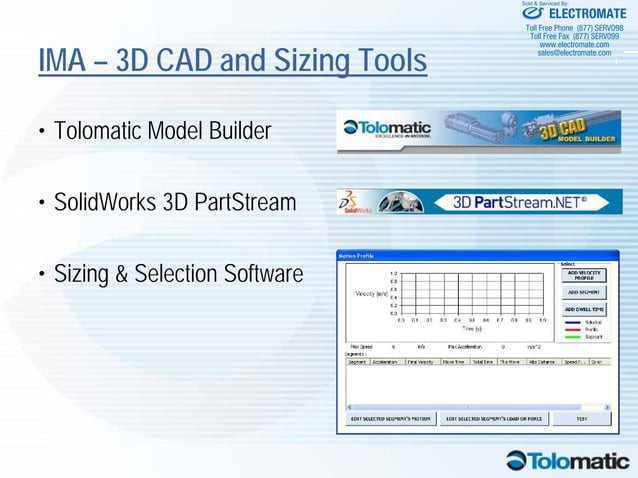 Tolomatic IMA Presentation | PPT