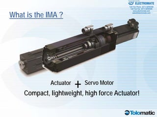 Tolomatic IMA Presentation | PDF