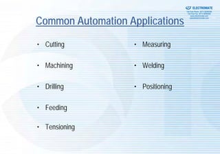 Tolomatic presentation understanding the application process | PDF | Technology & Computing