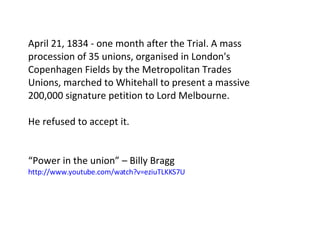 Tolpuddle Martyrs | PPT