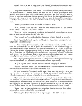War and Peace (Annotated: History, Philosophy and Geopolitics) | PDF