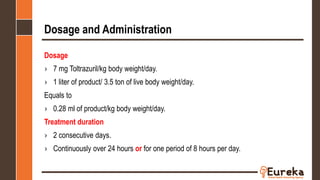 Toltrazuril product information | PPT