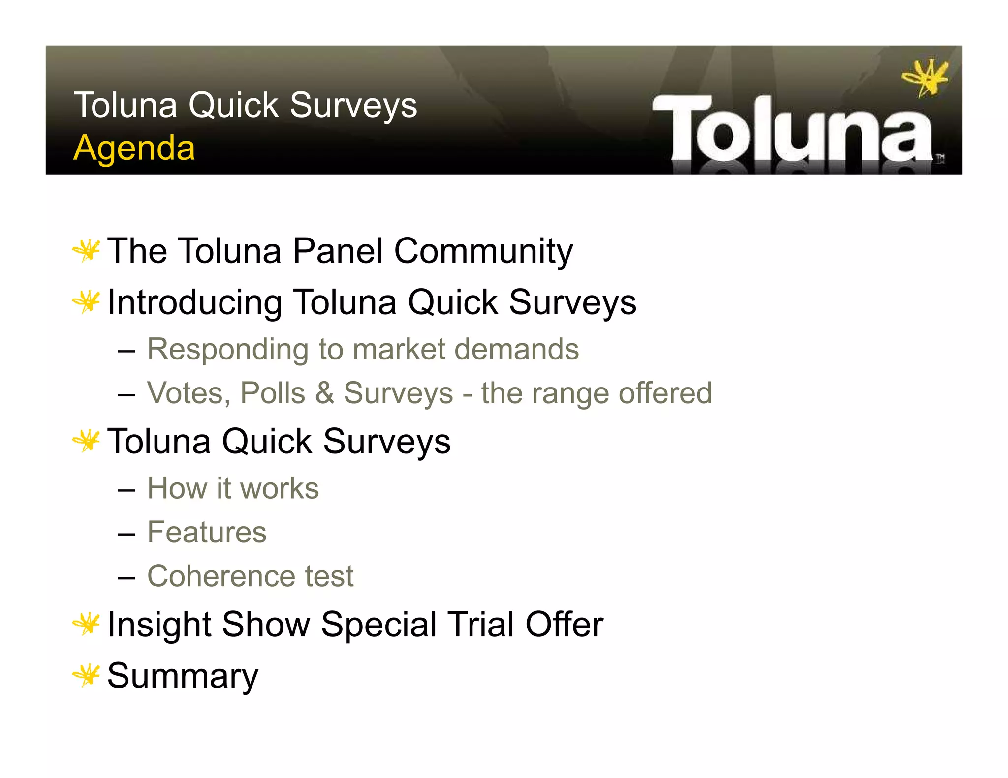Toluna quick surveys insight | PDF