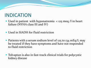 Tolvaptan | PPTX