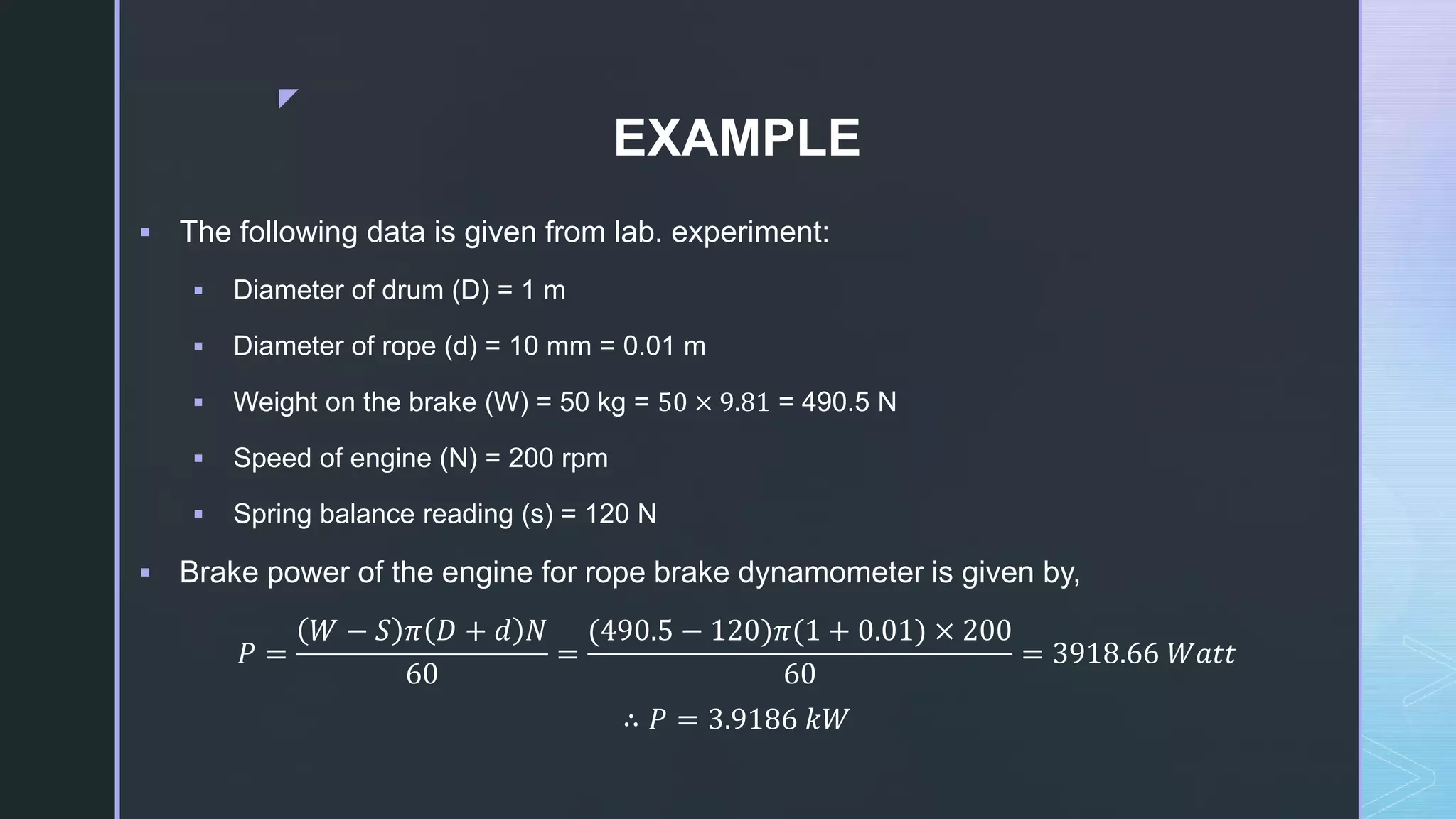 rope brake dynamometer | PPTX
