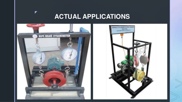 rope brake dynamometer