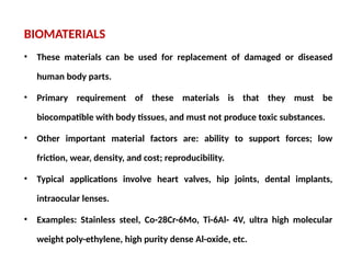 Overview of materials of Testing of Materials Unit-1 | PPTX