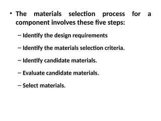 Overview of materials of Testing of Materials Unit-1 | PPTX