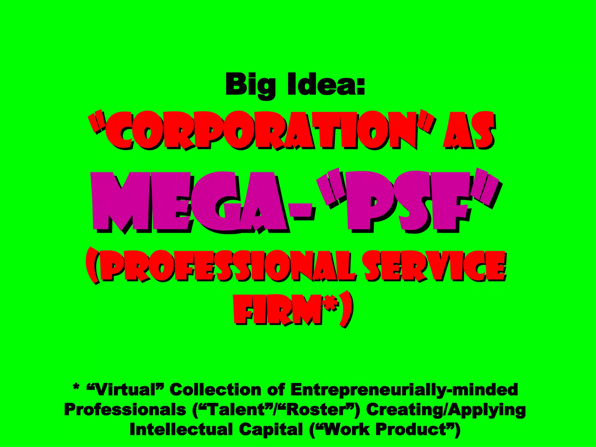 Tom Peters with KPMG | PPT