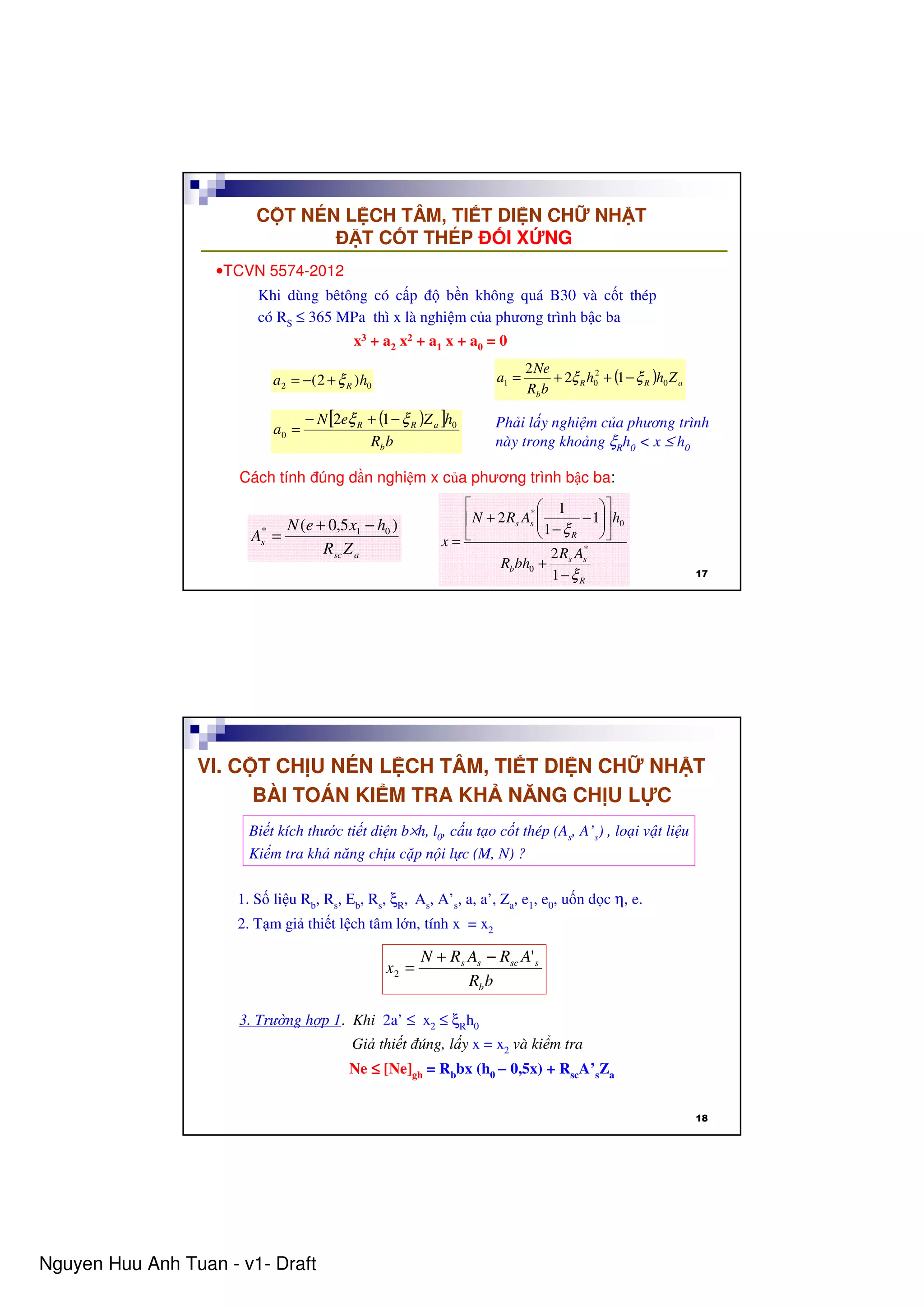 Tom tat-cac-cong-thuc-tinh-toan-cau-kien-be-tong-cot-thep | PDF