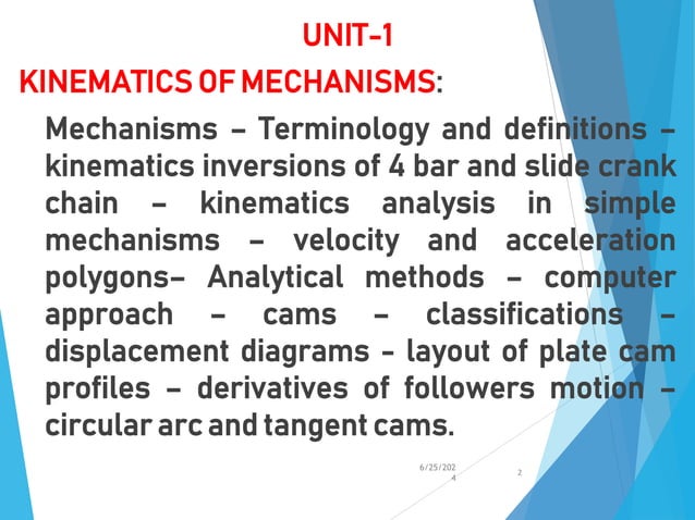 Theory of machines - UNIT -I -Godwin.ppt