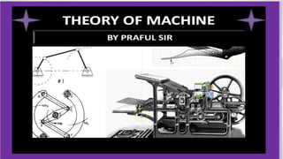 introduction theory of machine | PPT