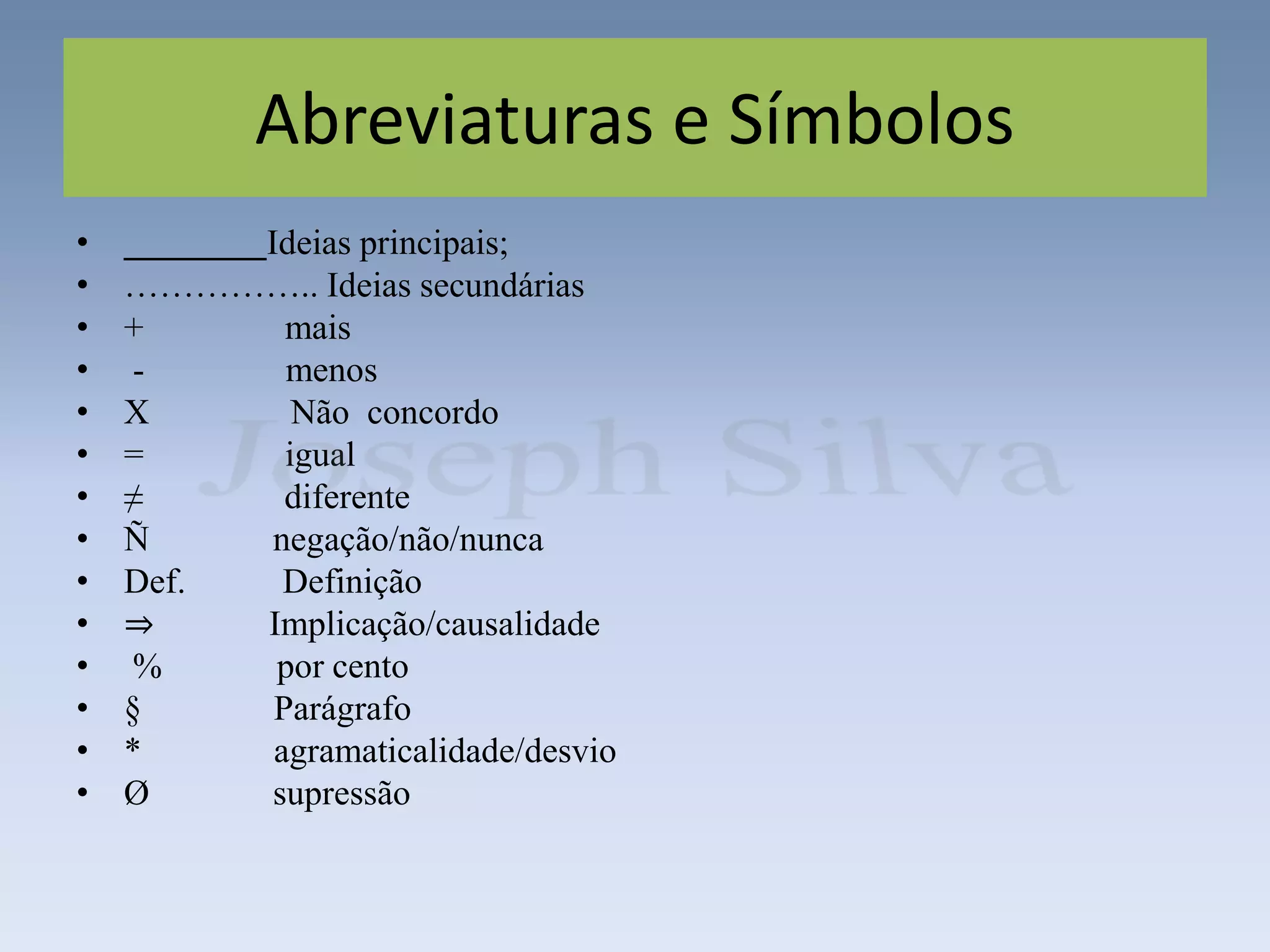 Tomada de nota | PPT