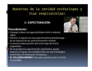 Toma de muestra | PDF