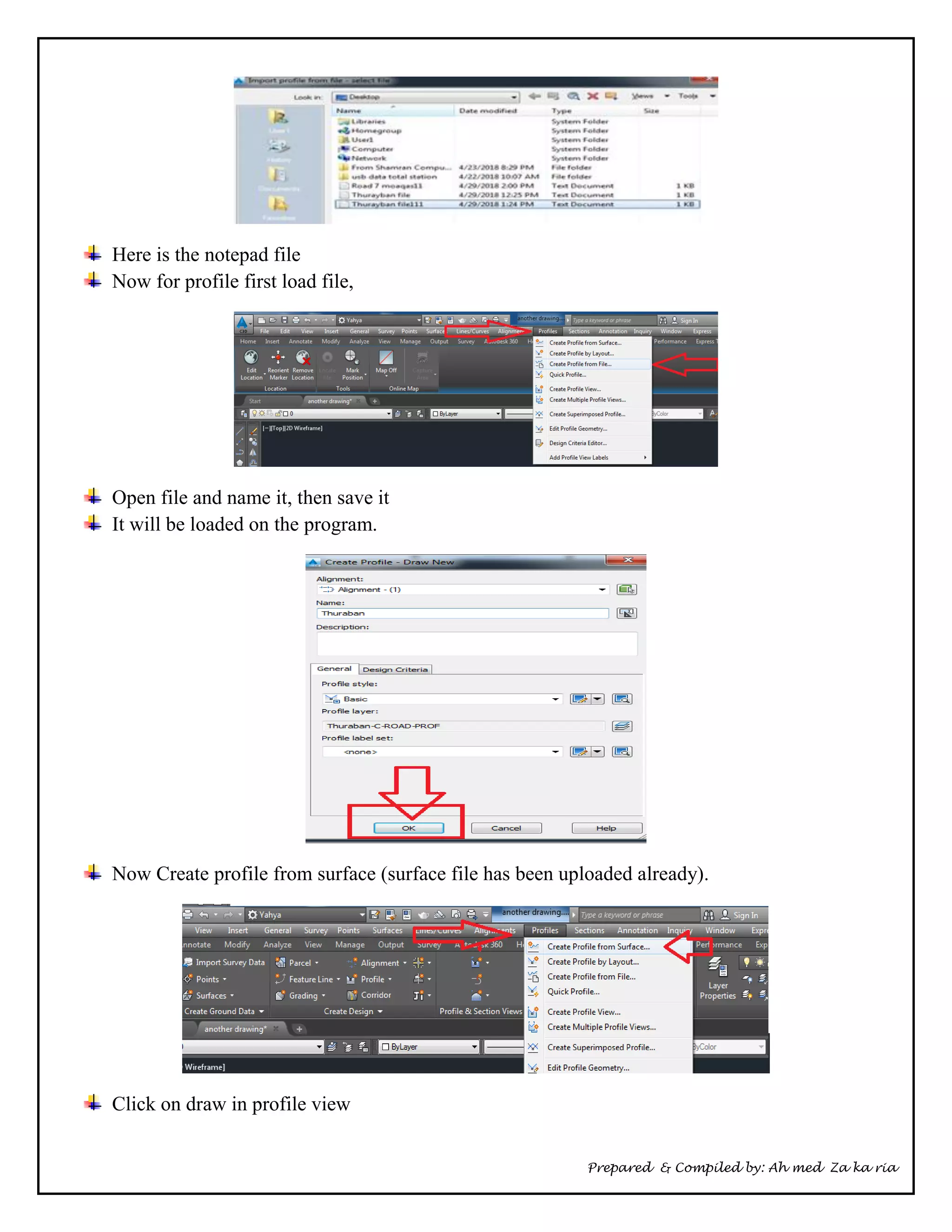 Importing Survey Data | ACAD Civil 3D | Total Station | | PDF