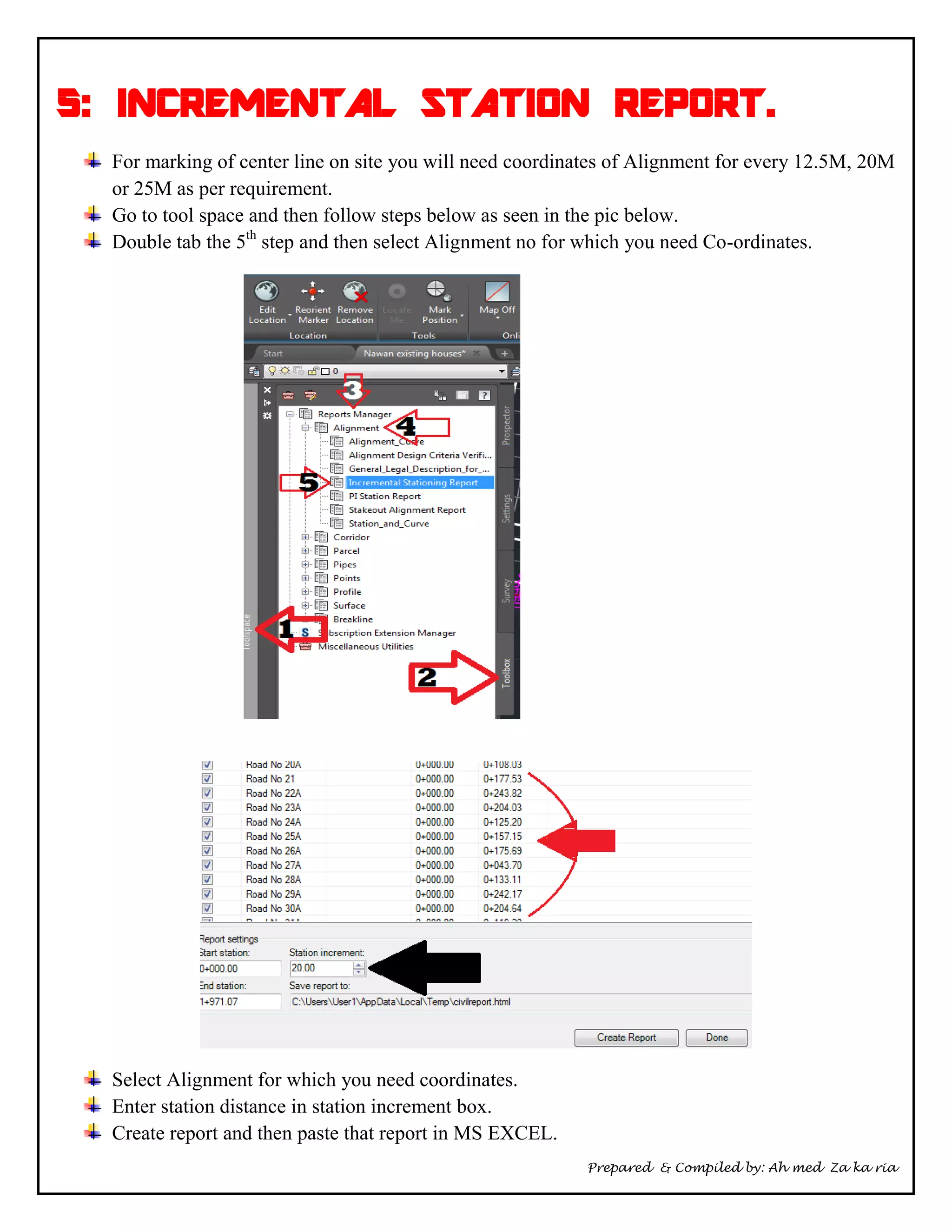 Importing Survey Data | ACAD Civil 3D | Total Station | | PDF